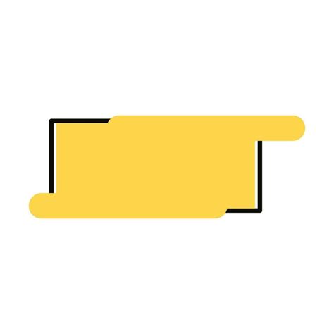 Yelllow Abstract Label Shape 23814527 Vector Art At Vecteezy