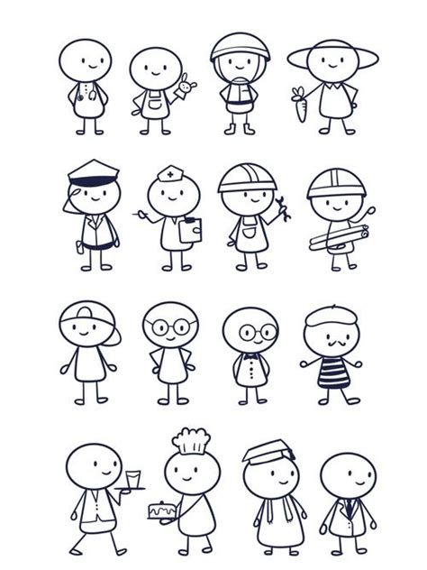 简笔画的小人怎么画笔画简单笔画怎么画（精选12张） 简笔画图片大全