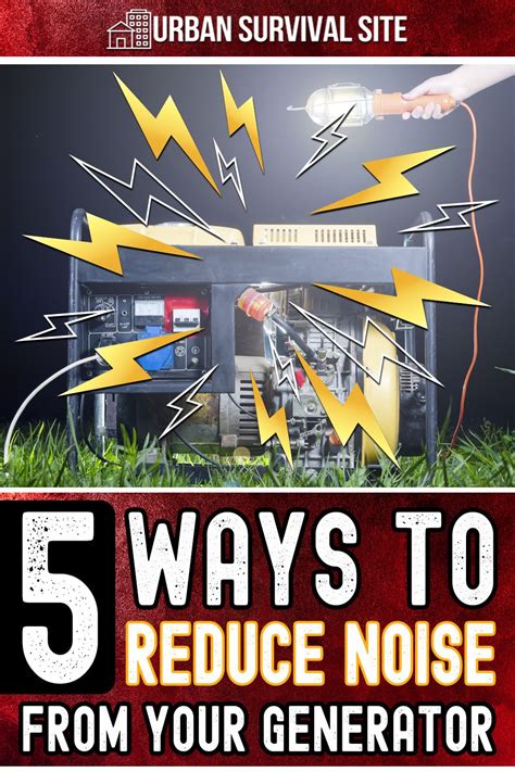 5 Ways To Minimize Generator Noise Artofit