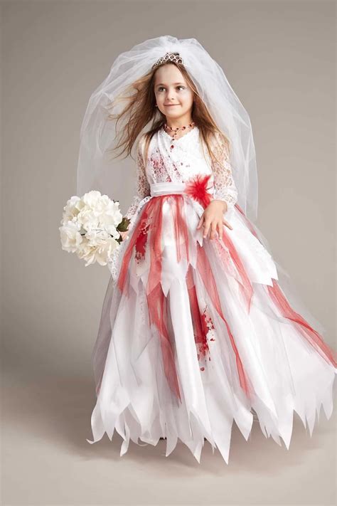 Zombie Bride Costume For Girls Chasing Fireflies Halloween Bride Costumes Bride Costume
