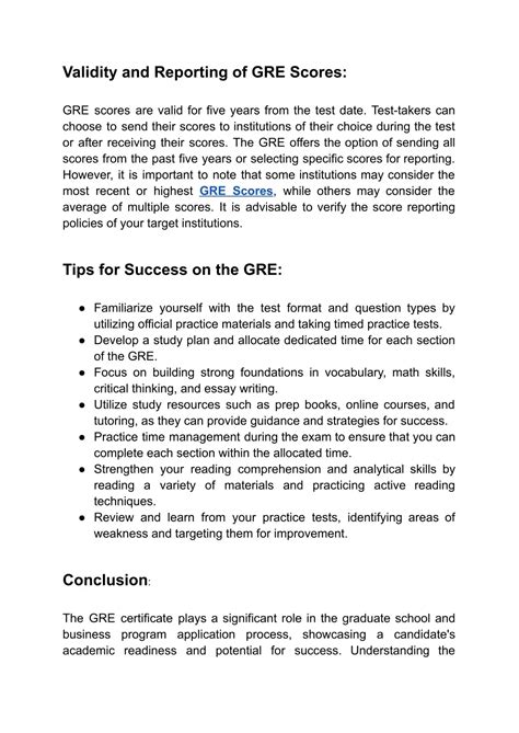 Ppt Gre Certificate A Comprehensive Guide To The Graduate Record