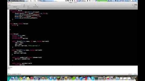 Java Introduction To Oop And Class Hierarchy Youtube