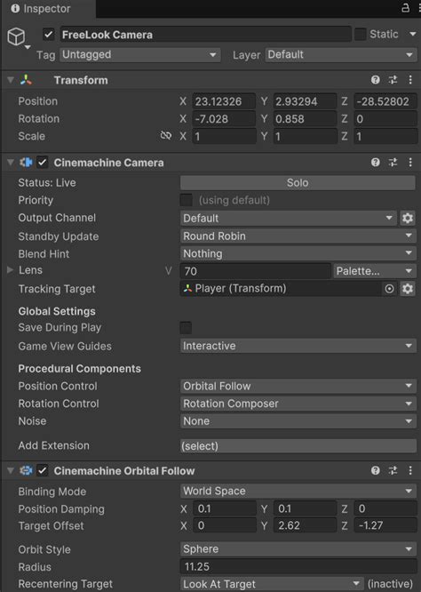 Cinemachine Freelookcam Problem 3rd Person Shooter Unity Engine