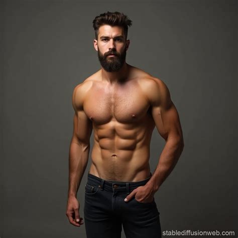 Abs Male Figure Stable Diffusion Online