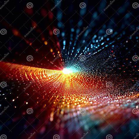 Spatial Dispersion Dispersion Effects That Occur Due T Stock Illustration Illustration Of