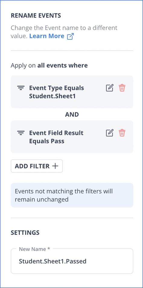 Rename Events Hevo Data