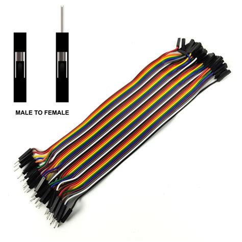 40 Ways Male To Female Jumper Wire