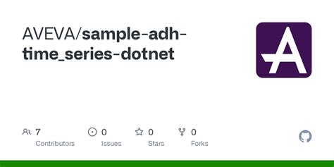 github aveva sample adh time series dotnet