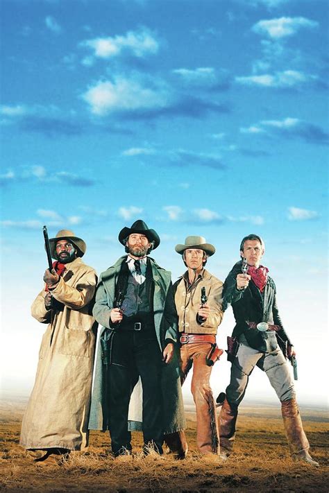 Kevin Costner Danny Glover Scott Glenn And Kevin Kline In Silverado 1985 Photograph By
