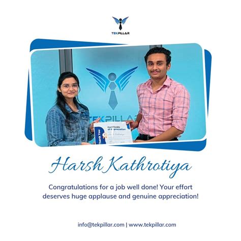 harsh katharotiya on linkedin employeeengagement achievement
