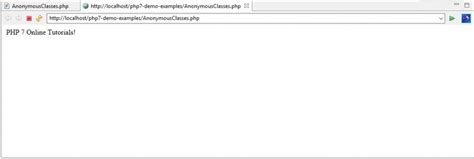 Learn Working With Anonymous Classes In Php