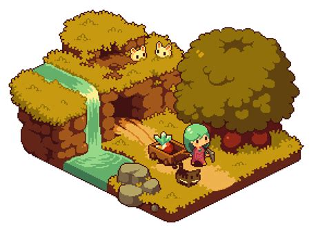 Druid Rpg Class Pixel Art Artofit