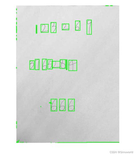 基于hough边缘检测的手写数字检测matlab仿真 matlab仿真案例 csdn专栏