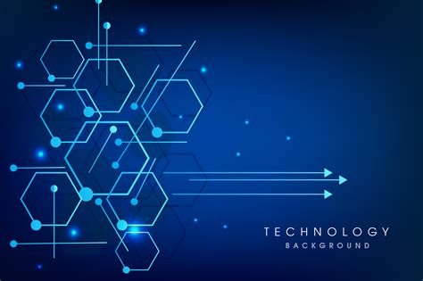 Vector Illustration Circuit Board And Hexagons Background 664169 Vector