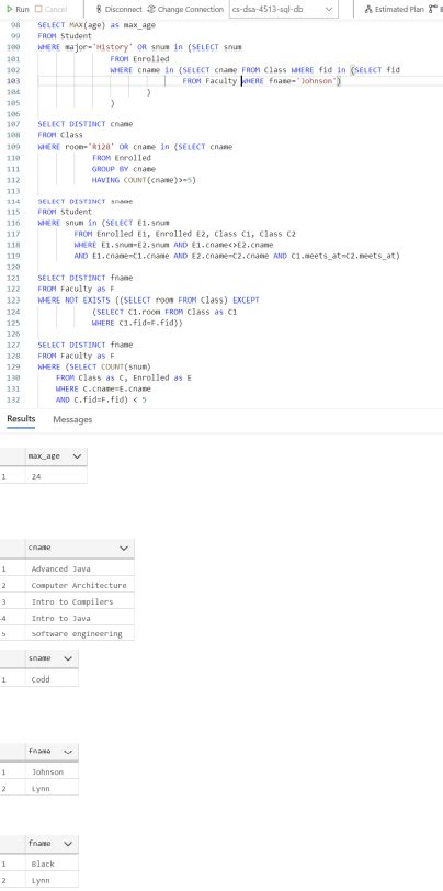 Consider The Below Update To The Enrolled Schema Chegg Com