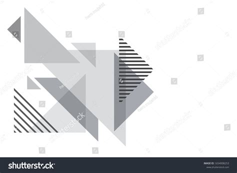 Abstract Triangle Background Template Poster Backdrop Stock Vector Royalty Free 1654008253