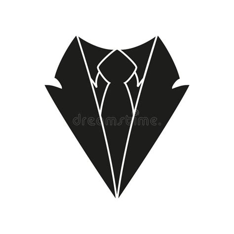 Tuxedo Icon Vector Dinner Jacket Illustration Sign Tux Symbol Or Logo Stock Illustration
