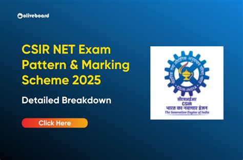Csir Net Exam Pattern And Marking Scheme 2025