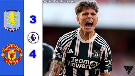 Fc24 အက်စတွန်ဗီလာ Vs မန်ချက်စတာယူနိုက်တက် Premier League 24 25 Youtube