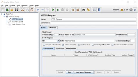 Java Passing Query Parameters To Get Request Via Parameters Tab Stack Overflow