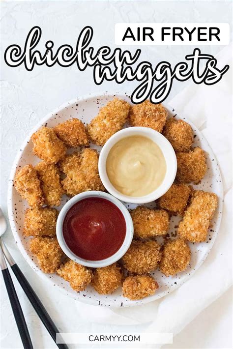 Homemade Air Fryer Chicken Nuggets Carmy Easy Healthy Ish Recipes