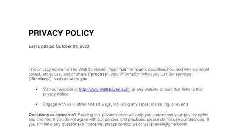Privacy Policy Pdf Docdroid