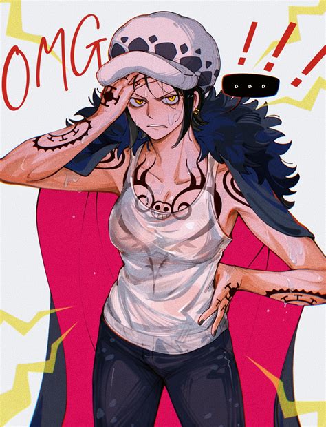 Trafalgar Law One Piece Drawn By Zhoujo51 Danbooru