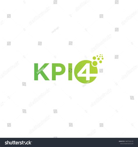 Vektor Stok Kpi 4 Logo Vector Design Symbols Tanpa Royalti 1887530125 Shutterstock