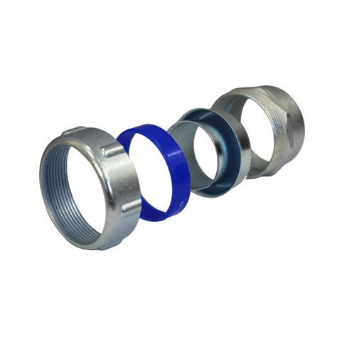 Conector Imchilo A Flexible Metalico 40 Mm Ferrelectrica Materiales