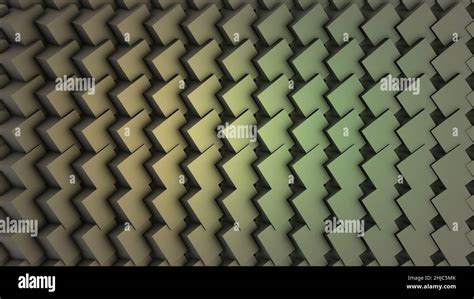 Background With Colorful Rotating Vertical Rectangular Blocks Loop