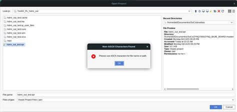 No Hdmi Project In Non Linux Folders Can Open With Vivado · Issue 1 · Chinaqmtechzynqbajie