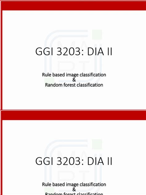 7and8 Ggi 3203 Rule Based Random Forest Classification Pdf