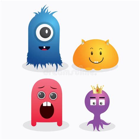 Cute Monster Template Stock Illustrations 18 089 Cute Monster Template Stock Illustrations