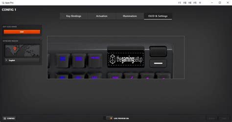 Steelseries Apex Pro Oled Screen Gifs Put My Baby S Sonogram On The Oled Screen