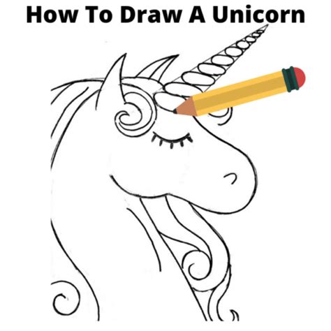 How To Draw A Unicorn Step By Step Drawing Tutorial