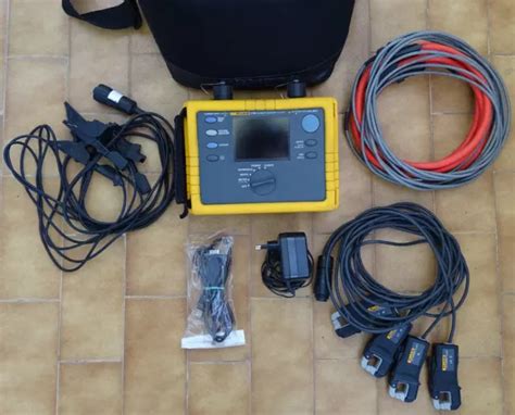 Fluke 1735 Power Quality Logger Analyzer Three Phase Eur 2 750 00 Picclick Fr