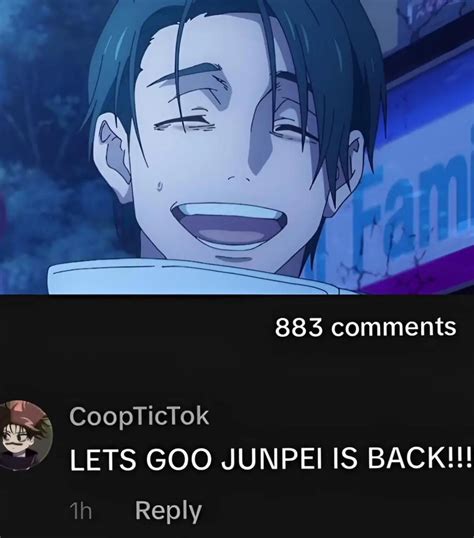 How Did You Guys React When Junpei Came Back Rjujutsufolk