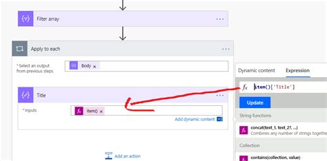 Solved Getting Title Field Values From Json Generated B Power