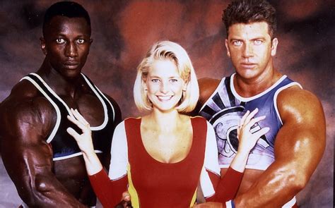 Gladiators Back Nineties Bbc Ulrika Wolf Jet Hunter Shadow John Fashanu
