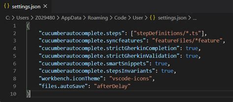 Testing Cucumber Full Support Extension In Vs Code And Im Facing