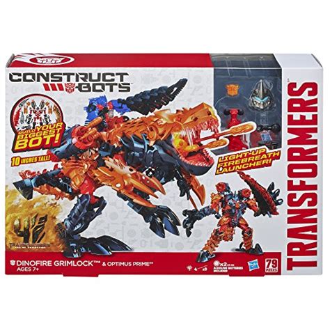 Transformers Age Of Extinction Construct Bots Dinofire Grimlock And