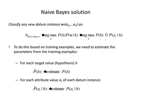Ppt Naive Bayes Classifier In Bayesian Methods Powerpoint Presentation Id9095708