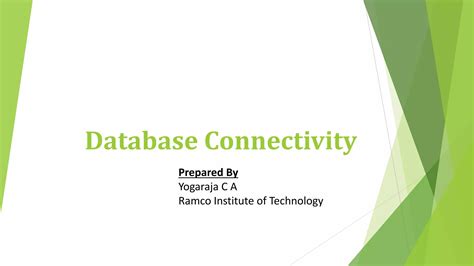 Database Connect Pptx
