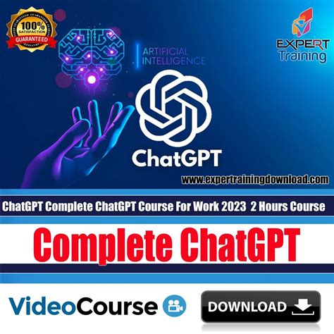 Chatgpt Complete Chatgpt Course For Work 2023 Course Easy Learning