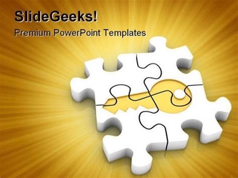 Puzzle Shapes PowerPoint Template