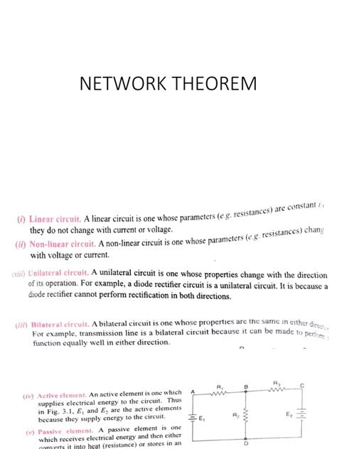 Network Theorem Pdf