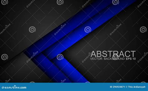 Overlapping Dimensional Background For Modern Website Text And Message Design Stock Vector