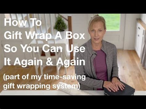 How To Wrap A Box With A Lid Steps With Pictures An Oregon Cottage