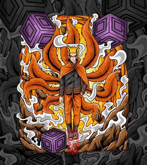 Naruto Baryon Mode Naruto Camisetas