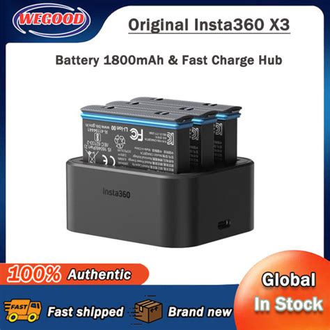 Ready ShippingOriginal Insta X Battery MAh Fast Charge Hub For Insta One X Camera